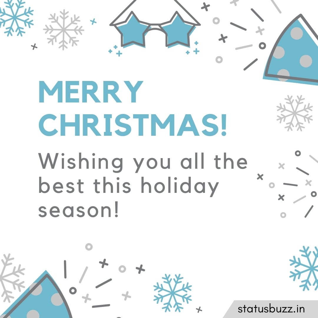 300+ Merry Christmas Wishes & Messages - StatusBuzz