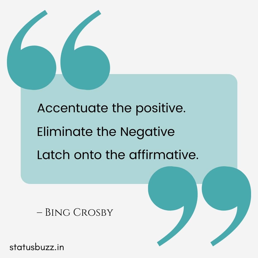100+ Positive Quotes To Help You Stay Positive | StatusBuzz