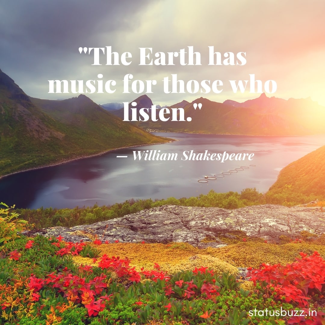 65+ Best Nature Quotes For Nature Lovers | StatusBuzz