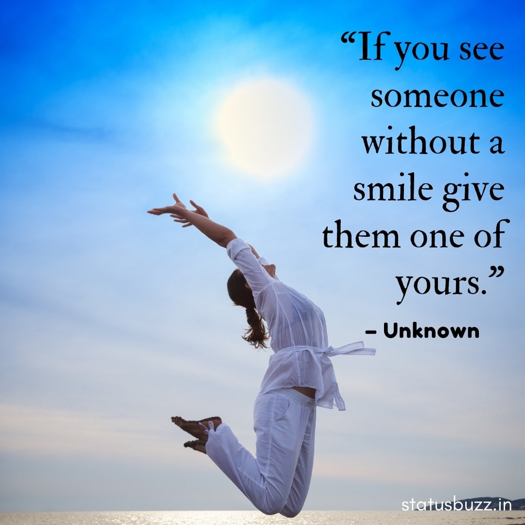 75+ Best Smile Quotes To Uplift Your Mood - StatusBuzz