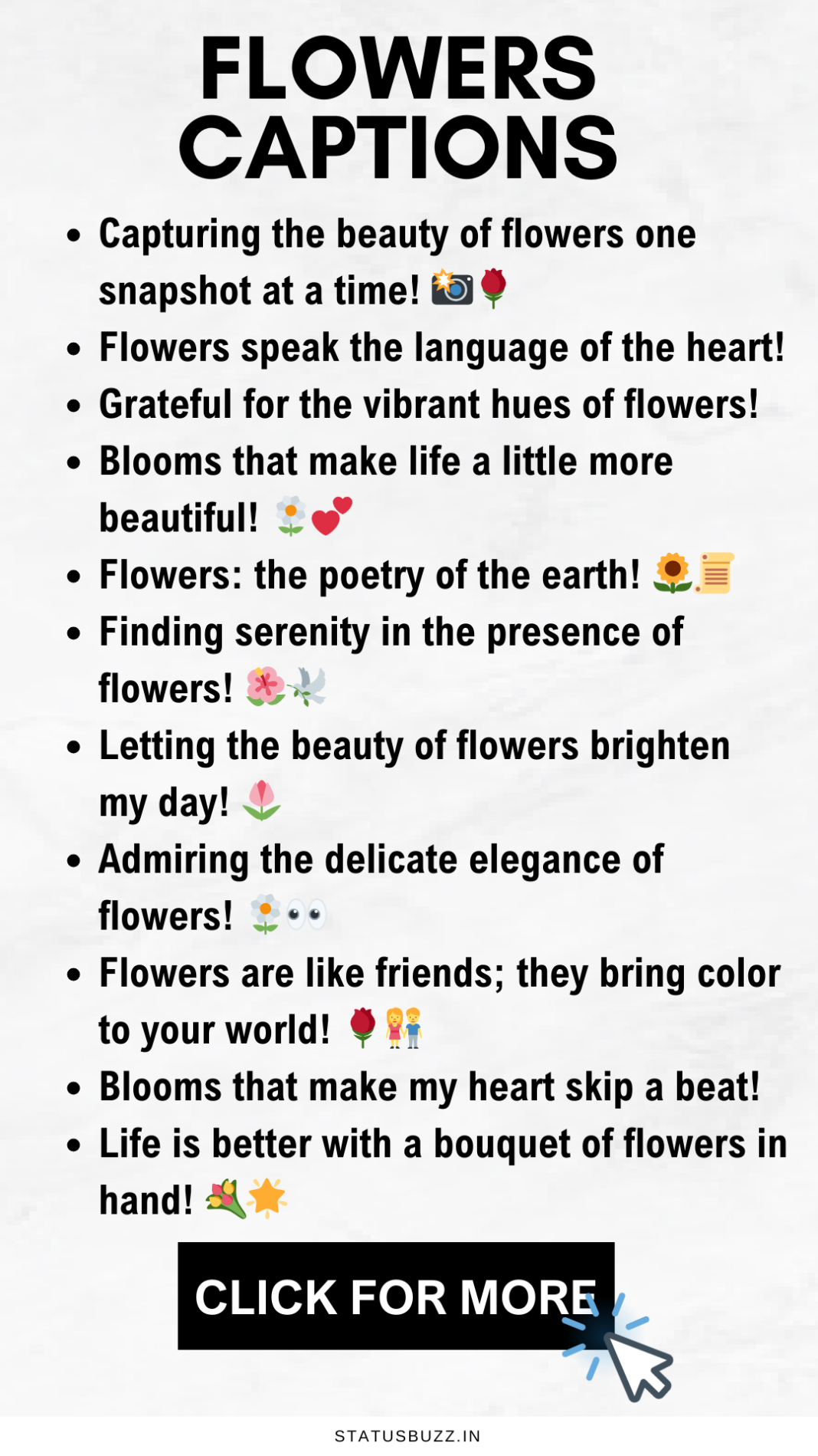 85+ Best Quotes & Caption For Flowers Photo | StatusBuzz
