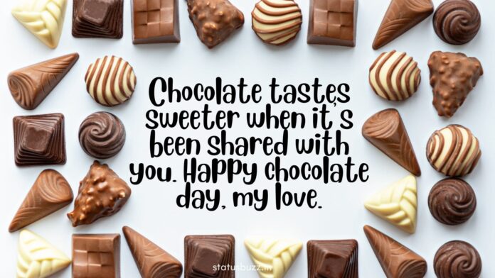 90+ Chocolate Day Wishes, Messages, Status & Quotes | StatusBuzz