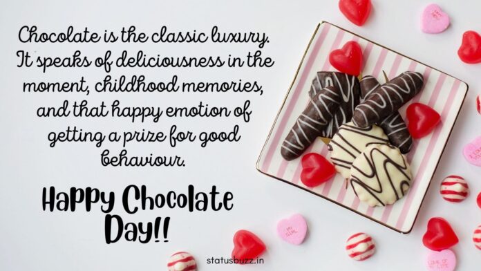 90+ Chocolate Day Wishes, Messages, Status & Quotes | StatusBuzz