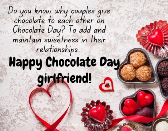 90+ Chocolate Day Wishes, Messages, Status & Quotes | StatusBuzz