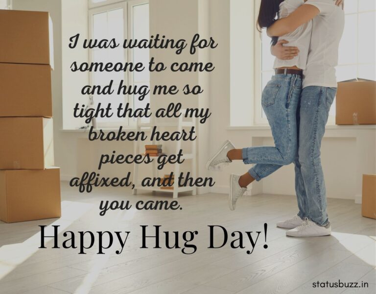 120+ Hug Day Wishes, Messages, Status & Greetings ? | StatusBuzz