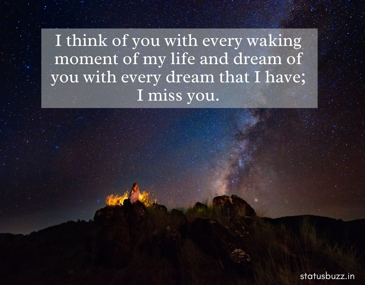 100+ Miss You Status & Quotes | StatusBuzz