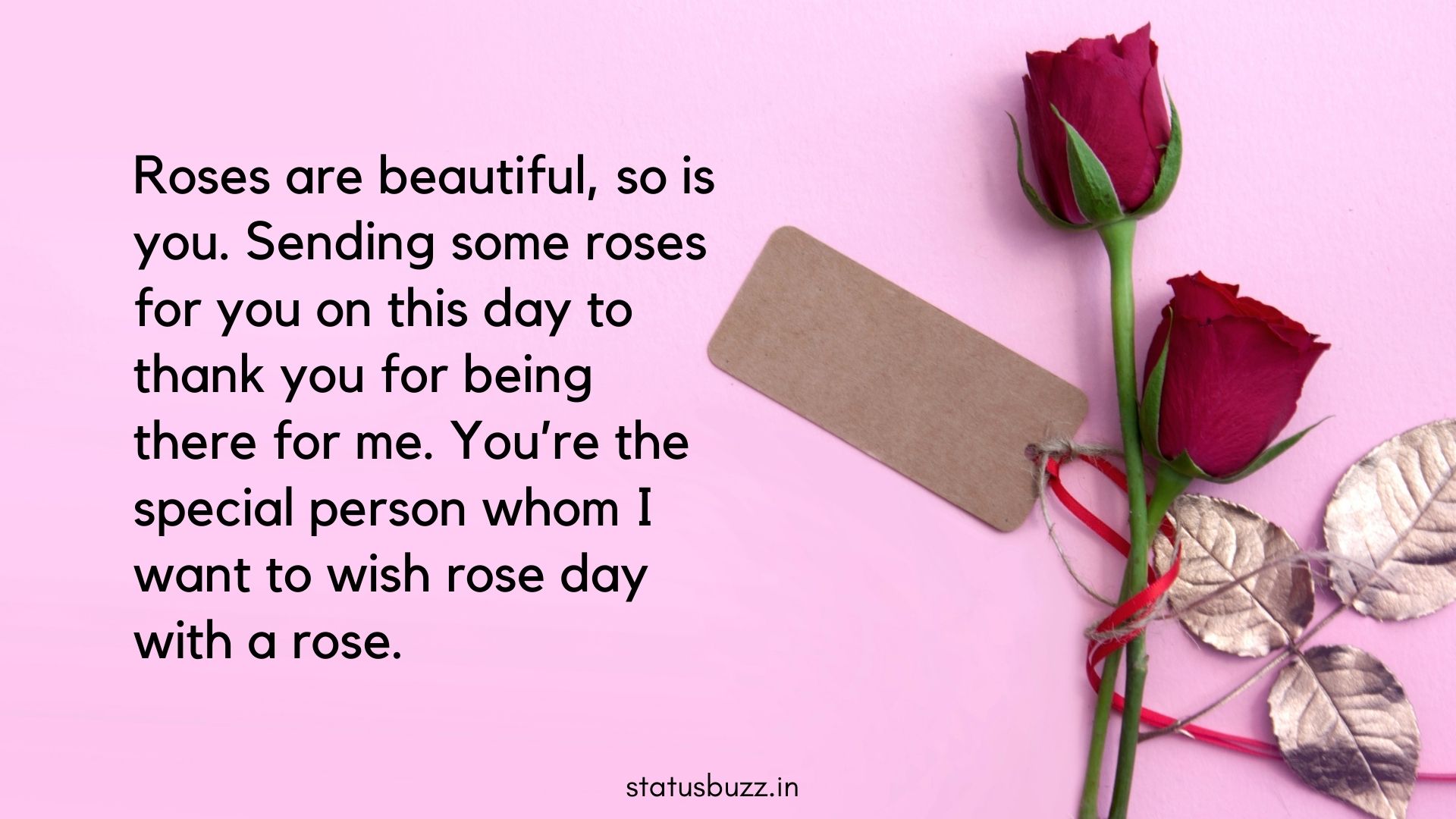 100+ Rose Day Wishes, Messages, Status & Greetings | StatusBuzz