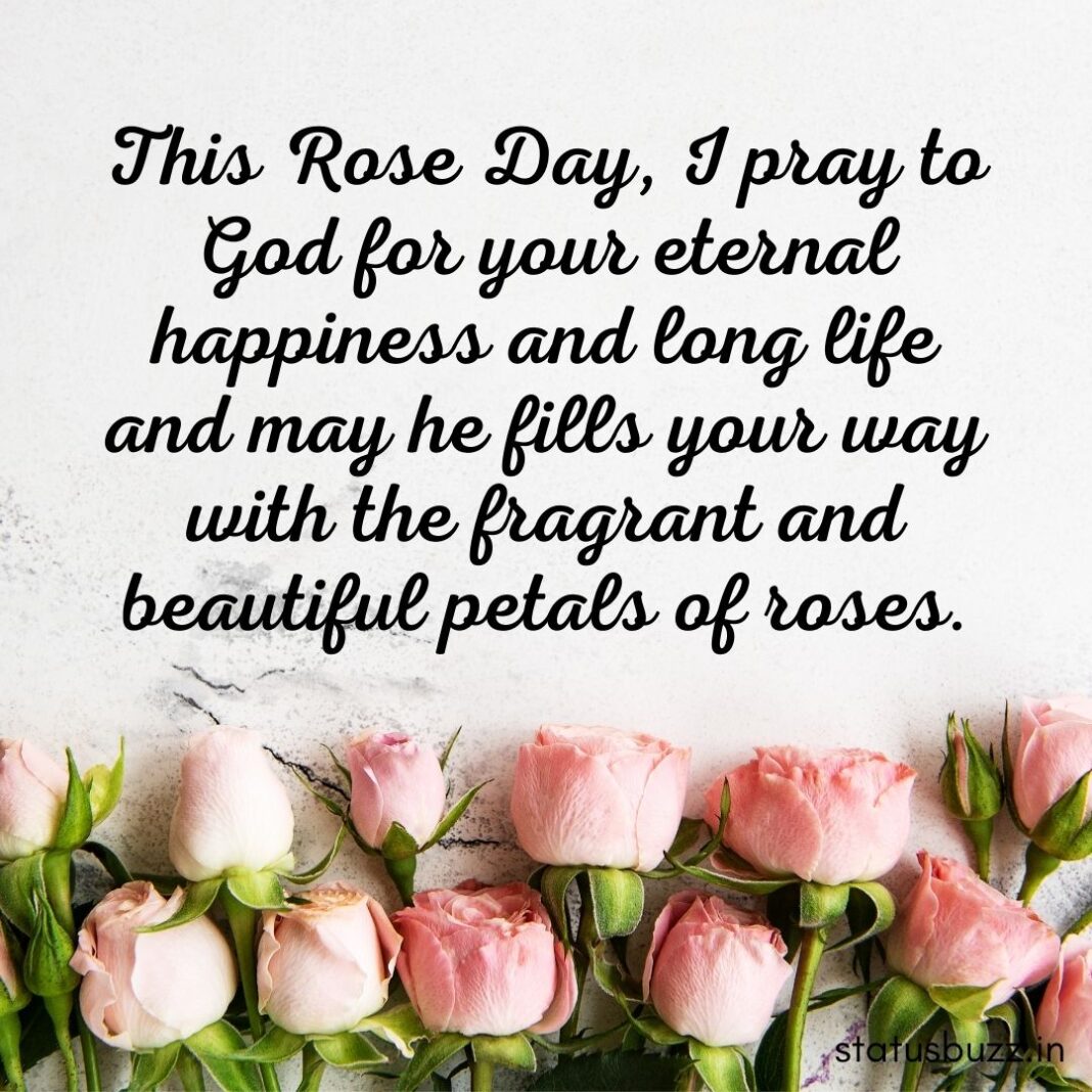 100+ Rose Day Wishes, Messages, Status & Greetings | StatusBuzz