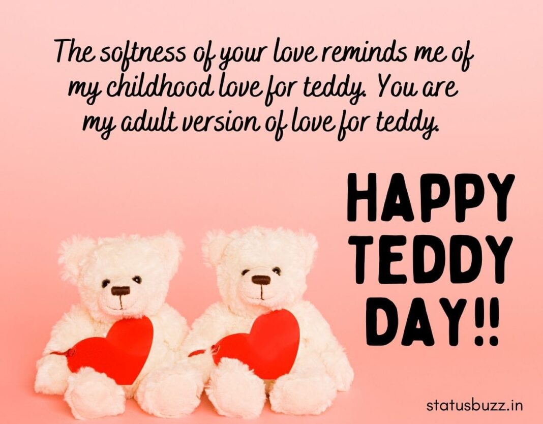 85+ Best Teddy Day Wishes, Messages, Status & Greetings | StatusBuzz