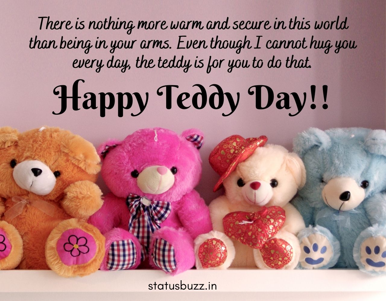 85+ Best Teddy Day Wishes, Messages, Status & Greetings | StatusBuzz