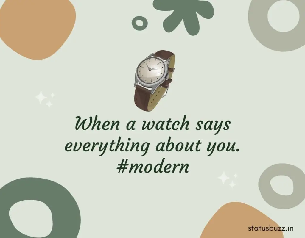 60+Time & Watch Captions, Quotes And Status ⌚ | StatusBuzz