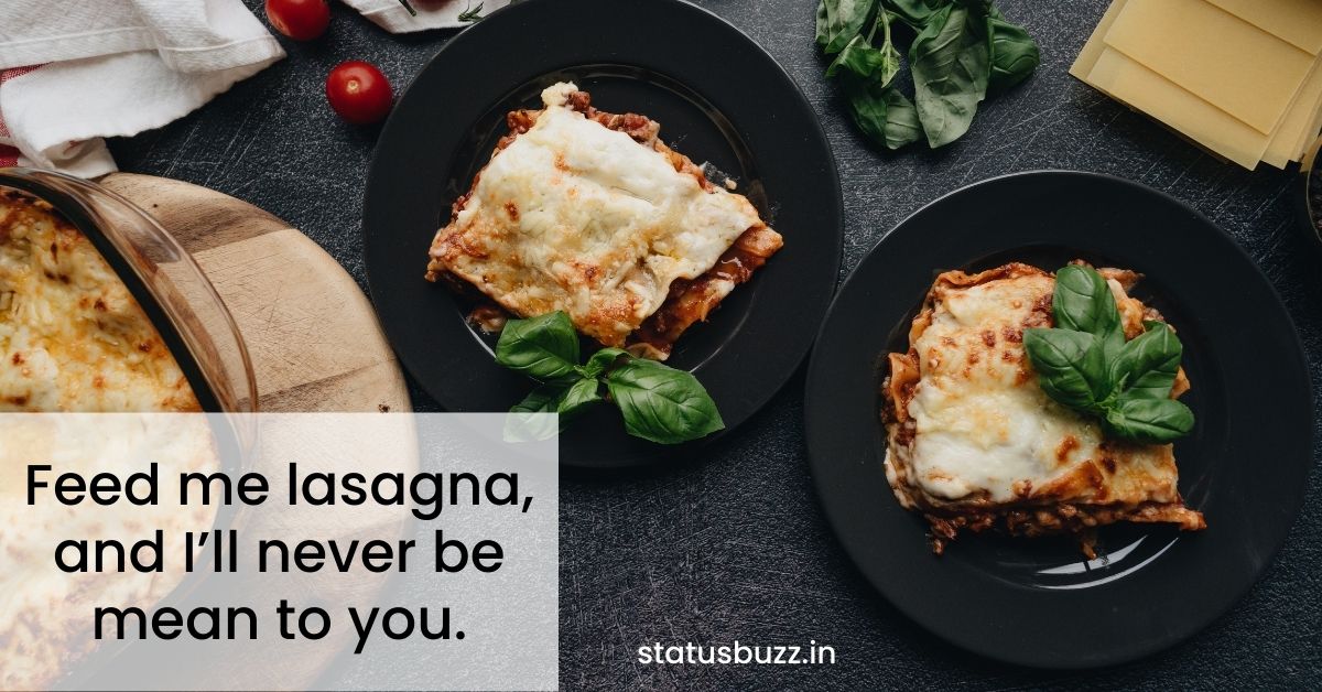 110+ Pasta Captions, Quotes & Puns For Instagram | StatusBuzz