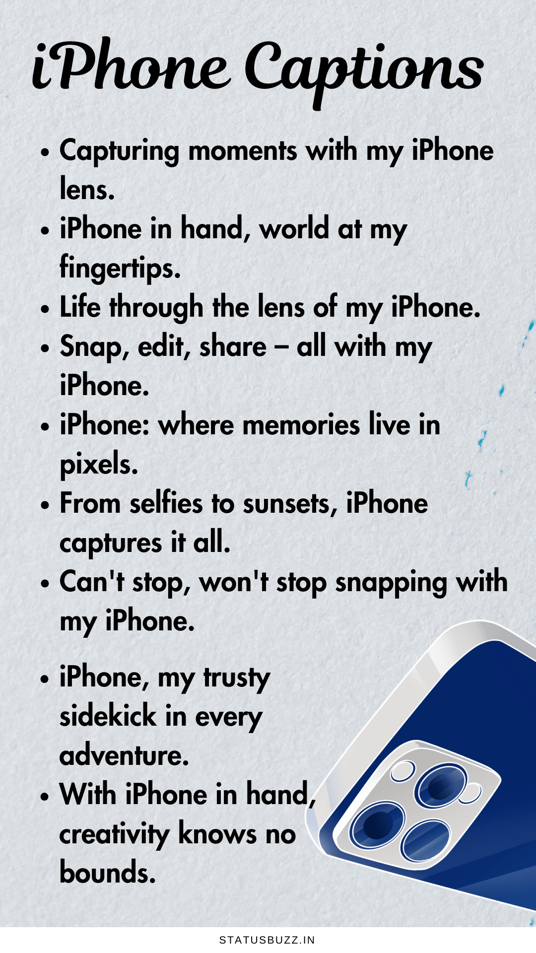 85+ iPhone Captions For Instagram | iPhone Quotes | Upd 2024