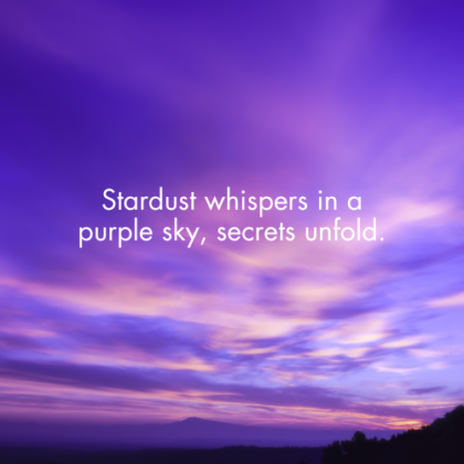 55 Best Purple Sky Quotes | Purple Sky Captions | Upd 2024