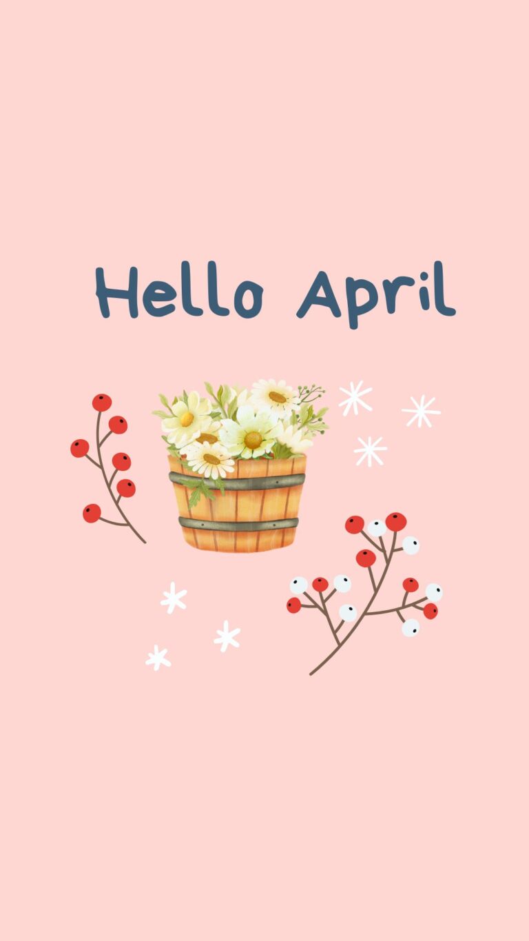 30+ Aesthetic April Wallpapers For Mobile - StatusBuzz