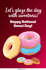 75+ Donut Day Quotes & Messages - StatusBuzz