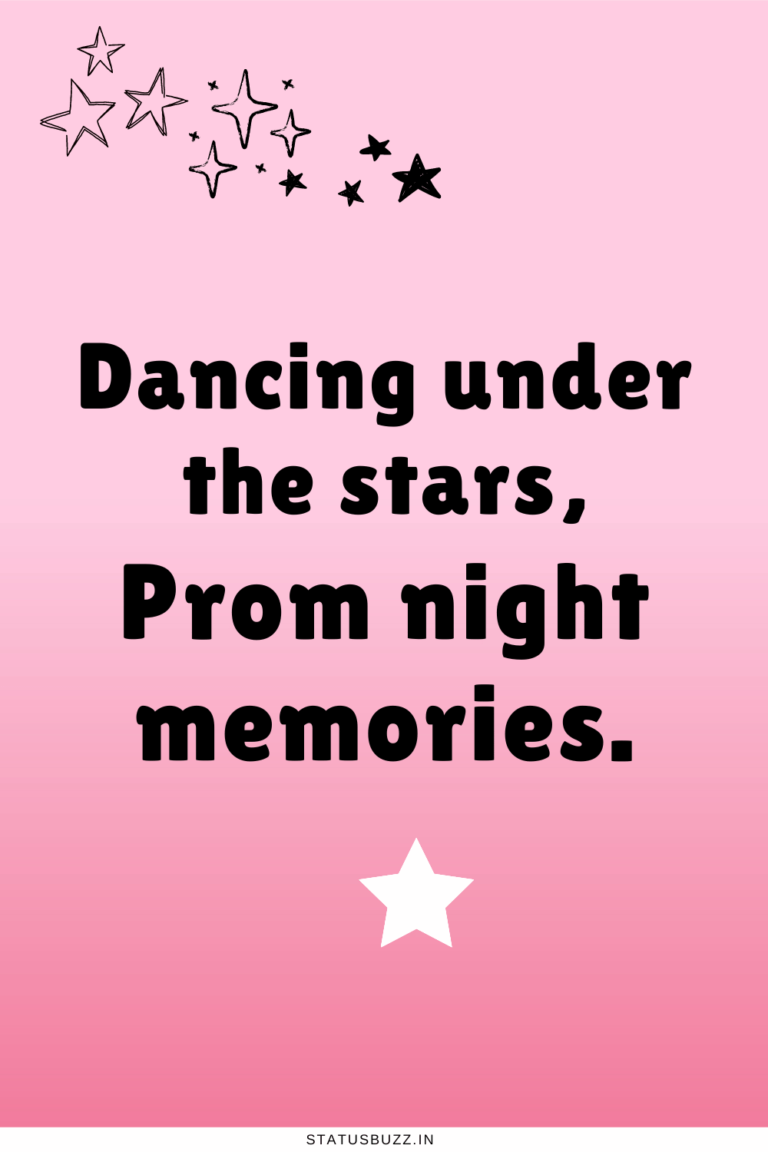 130+ Prom Captions For Instagram - StatusBuzz