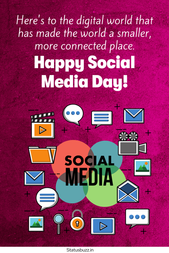 50+ Social Media Day Wishes, Messages & Quotes - StatusBuzz