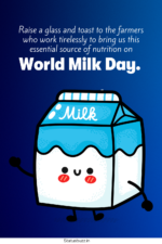 40+ World Milk Day Quotes, Wishes & Slogans - StatusBuzz