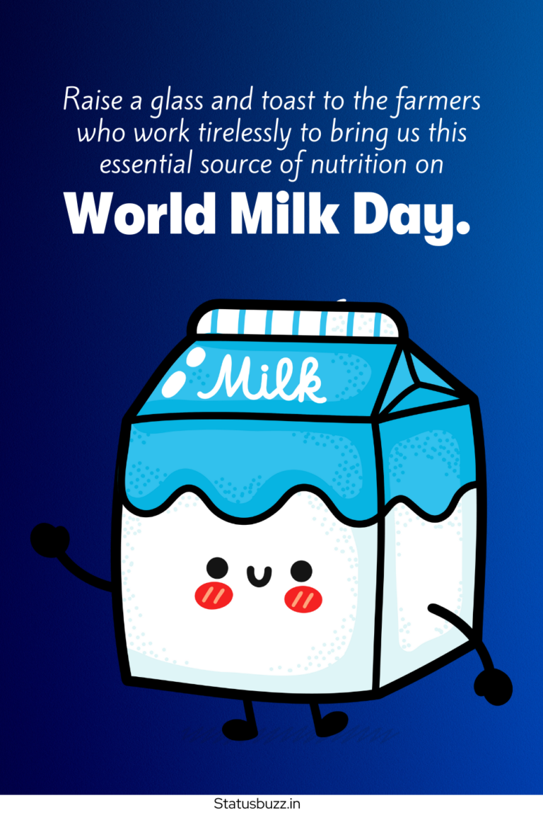 40+ World Milk Day Quotes, Wishes & Slogans - StatusBuzz