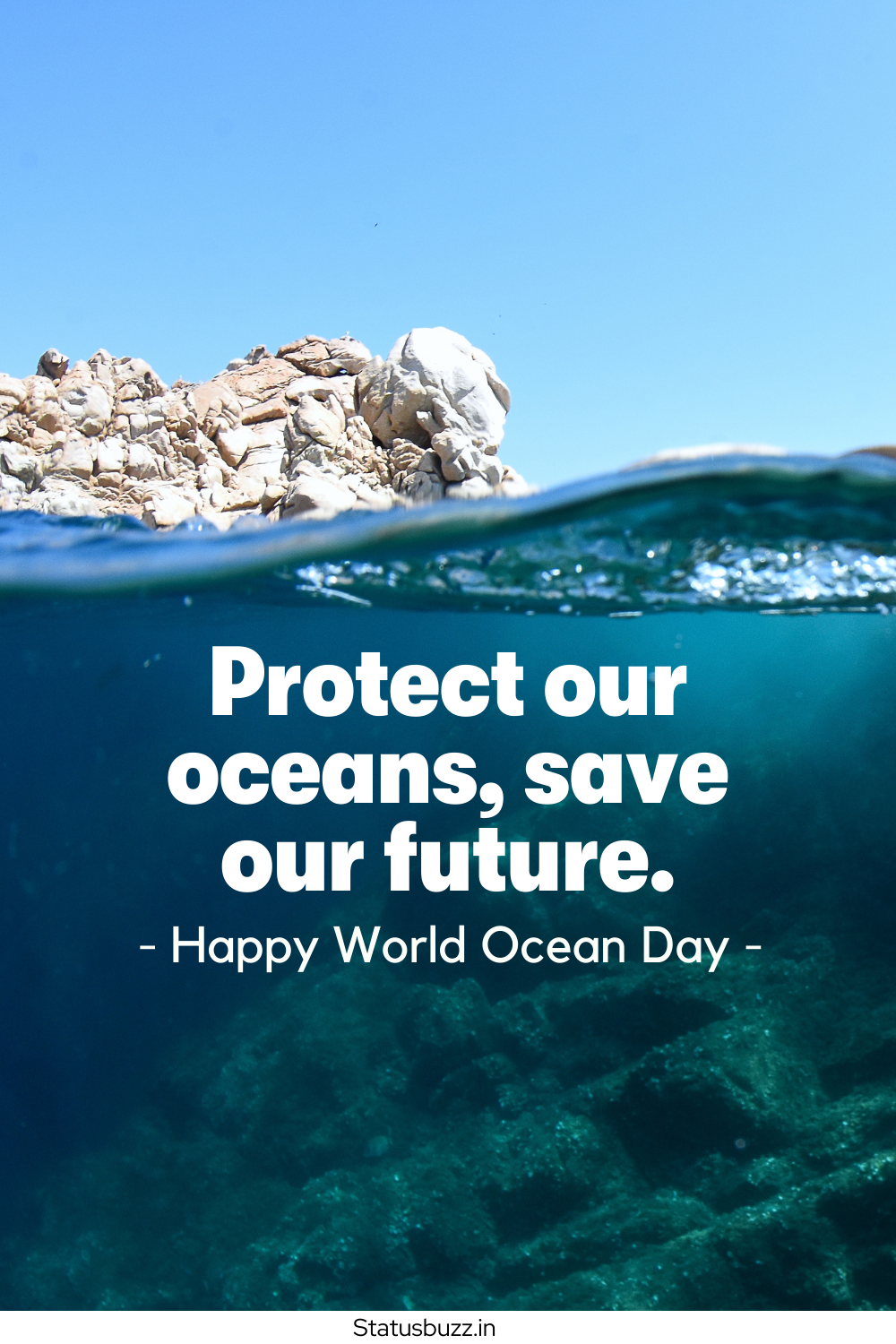 75+ World Ocean Day Quotes, Messages & Slogans - StatusBuzz