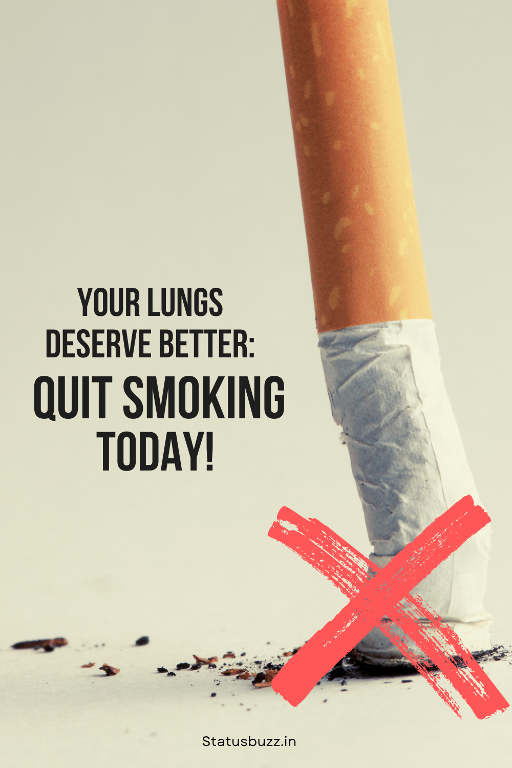 35+ World Tobacco Day Quotes & Slogans - StatusBuzz
