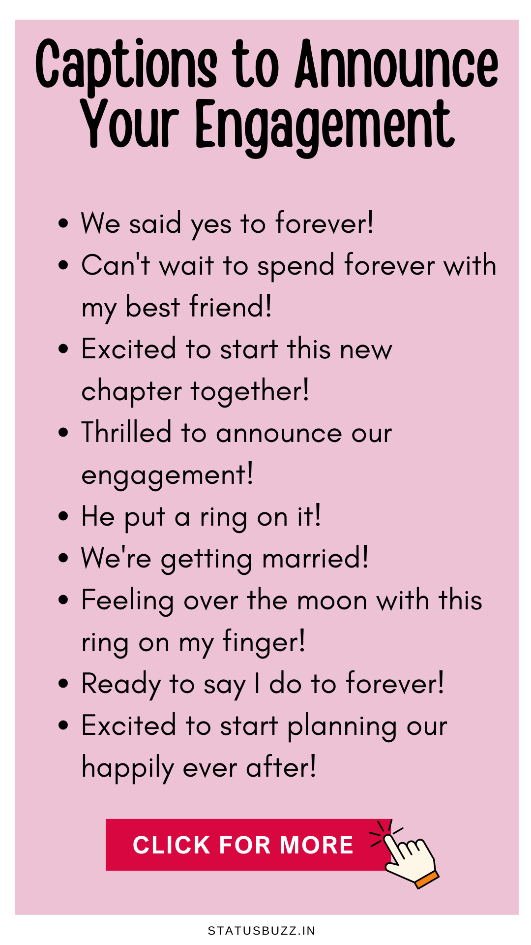 230+ Engagement Captions for Instagram - StatusBuzz