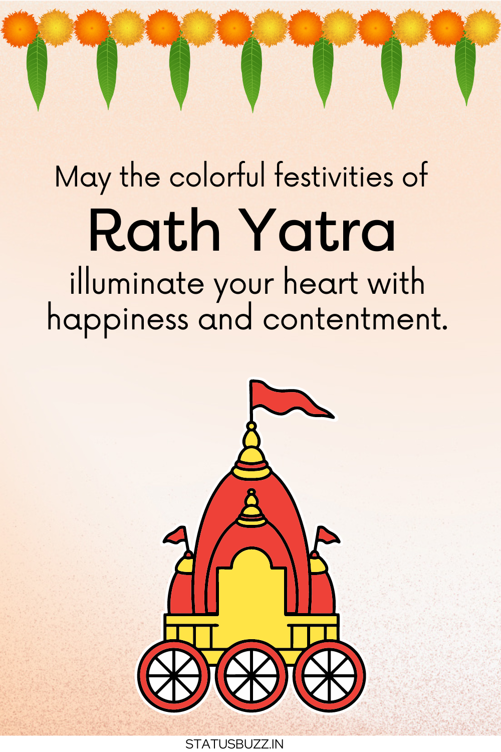 50+ Jagannath Rath Yatra Wishes & Messages - StatusBuzz
