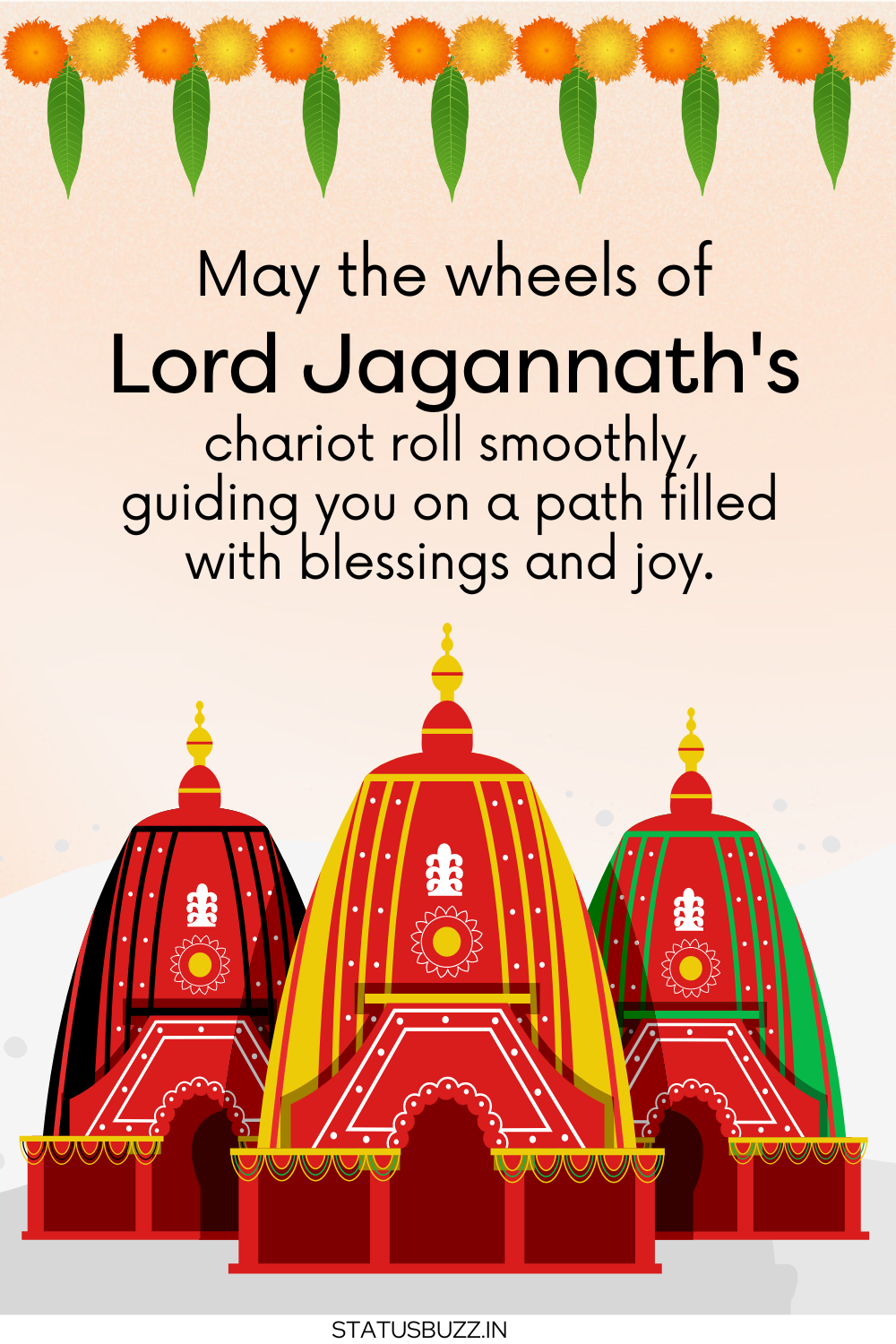 50+ Jagannath Rath Yatra Wishes & Messages - StatusBuzz