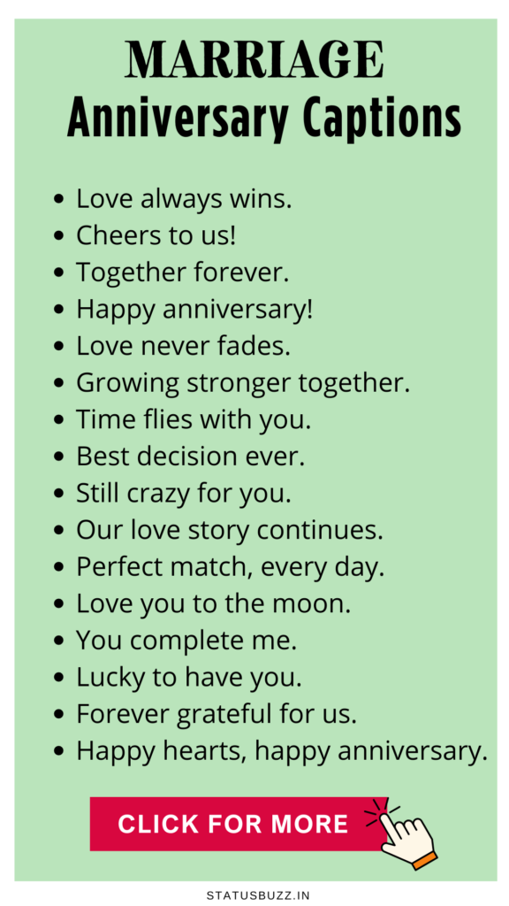 230 Anniversary Captions For Instagram StatusBuzz