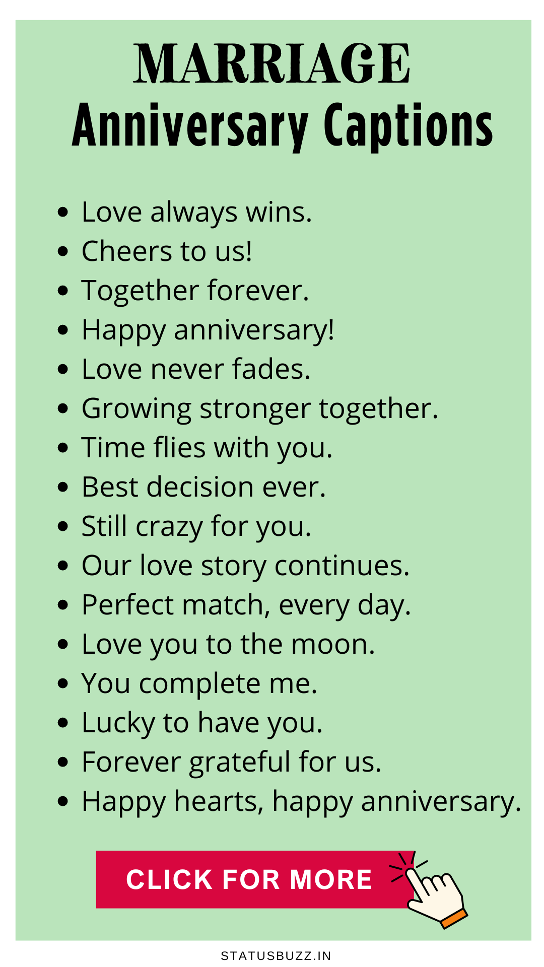230 Anniversary Captions For Instagram StatusBuzz 230 Anniversary Captions For Instagram StatusBuzz