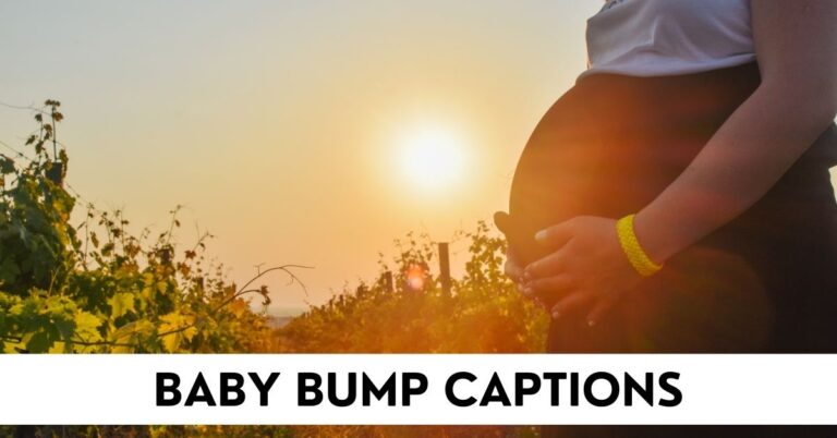 120+ Baby Bump Captions & Quotes For Instagram - StatusBuzz