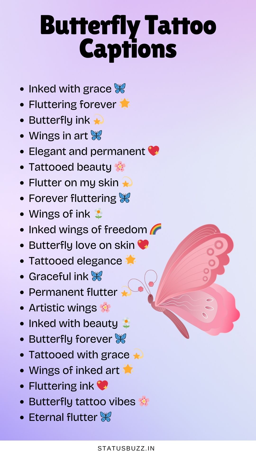 70 Butterfly Captions For Instagram StatusBuzz 70 Butterfly Captions For Instagram StatusBuzz
