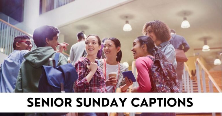 70+ Senior Sunday Captions & Quotes - StatusBuzz