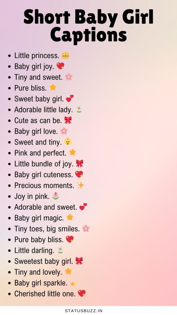 80 Baby Girl Captions For Instagram StatusBuzz 80 Baby Girl Captions For Instagram StatusBuzz