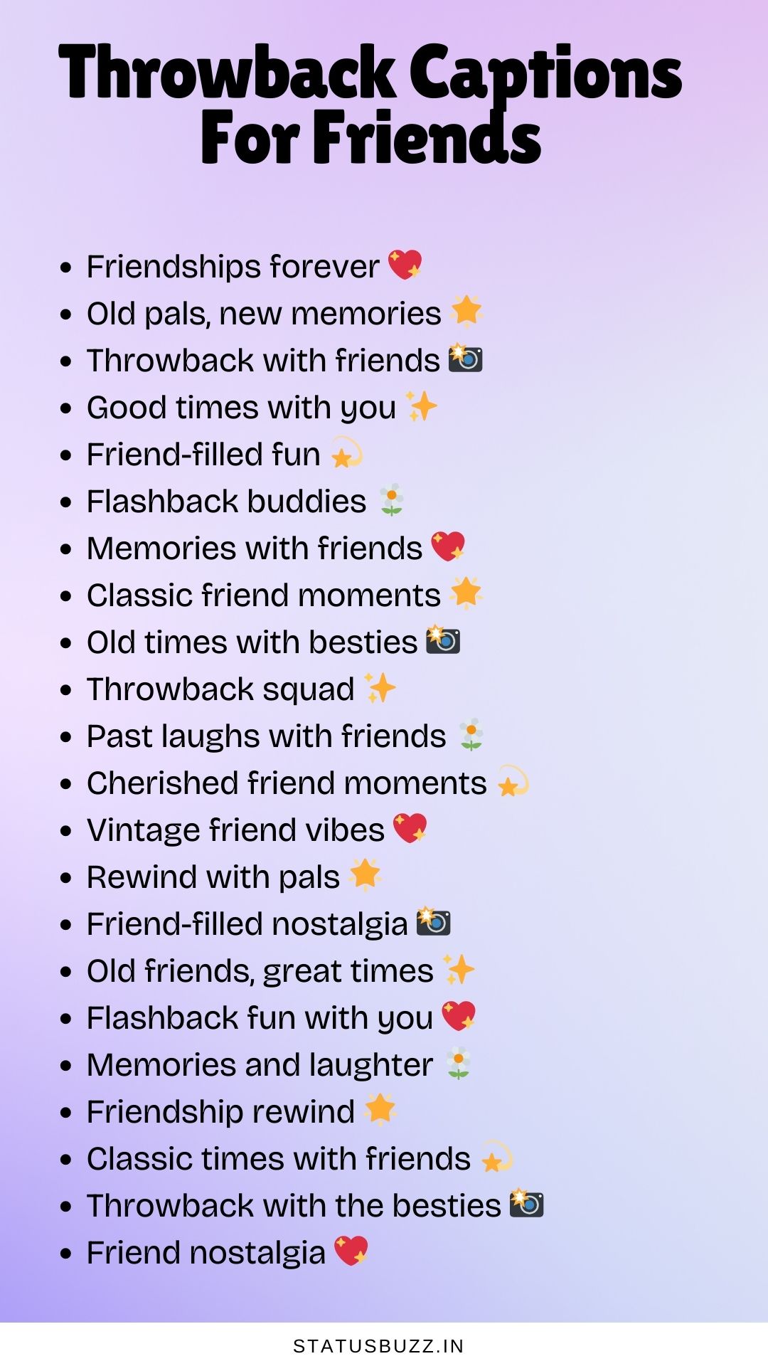 100+ Throwback Captions & Quotes For Instagram - StatusBuzz