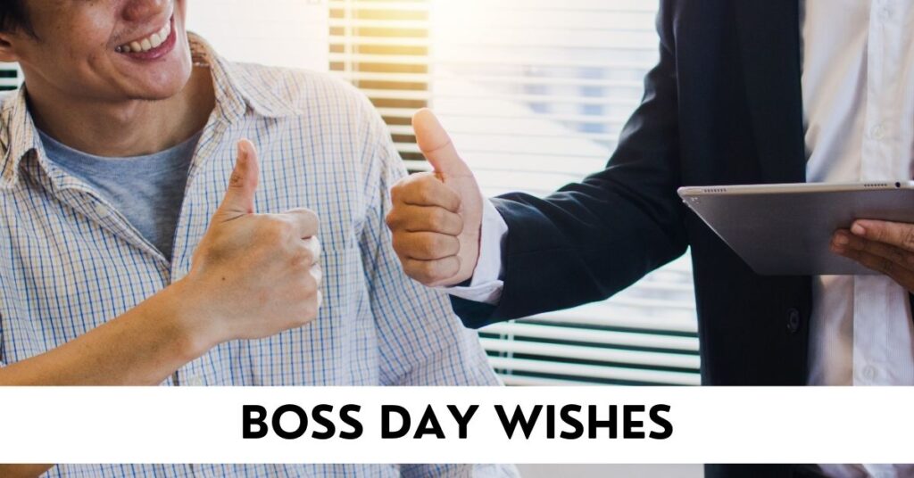 120+ Boss Day Wishes, Messages & Captions - StatusBuzz