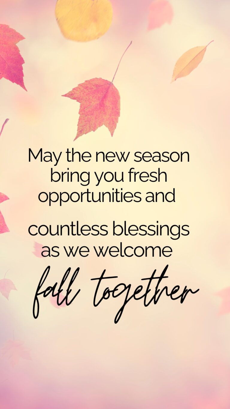85+ Heartwarming Fall Blessings to Brighten Your Autumn Days - StatusBuzz