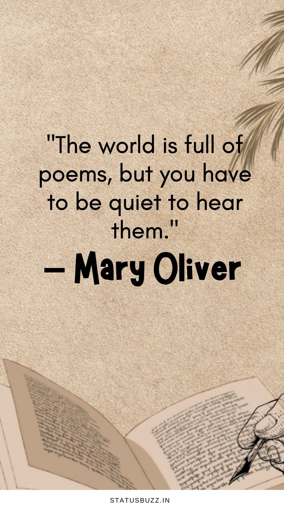 50+ Quotes By Mary Oliver - StatusBuzz