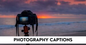 125+ Photography Captions for Every Photo - StatusBuzz