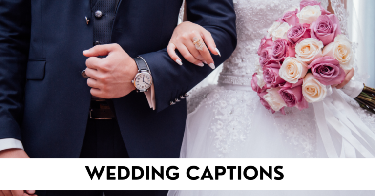 170+ Wedding Captions & Quotes For Instagram - StatusBuzz