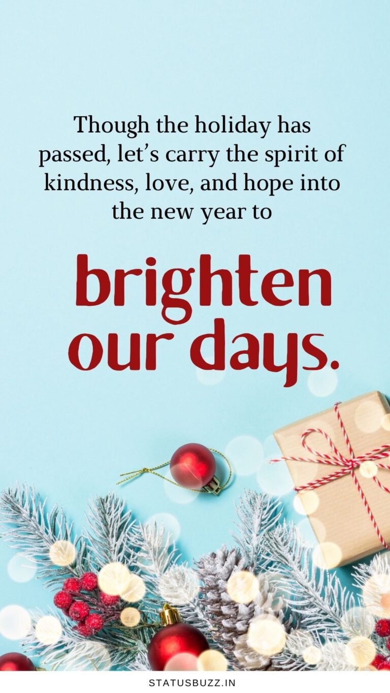 70+ Day After Christmas Quotes to Keep the Spirit Alive - StatusBuzz