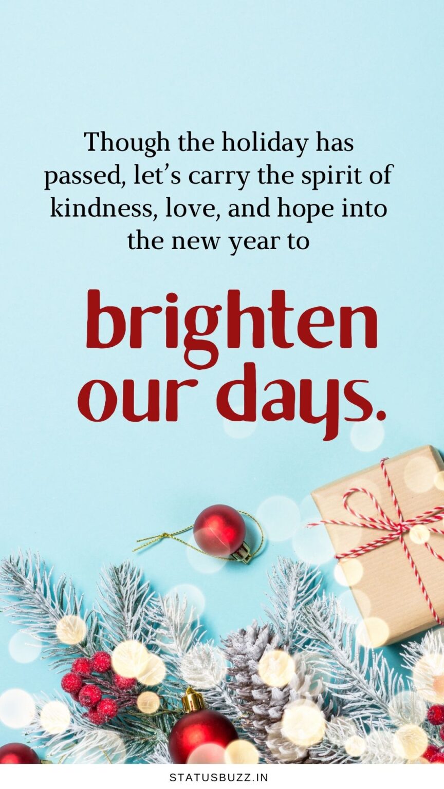 70+ Day After Christmas Quotes to Keep the Spirit Alive - StatusBuzz