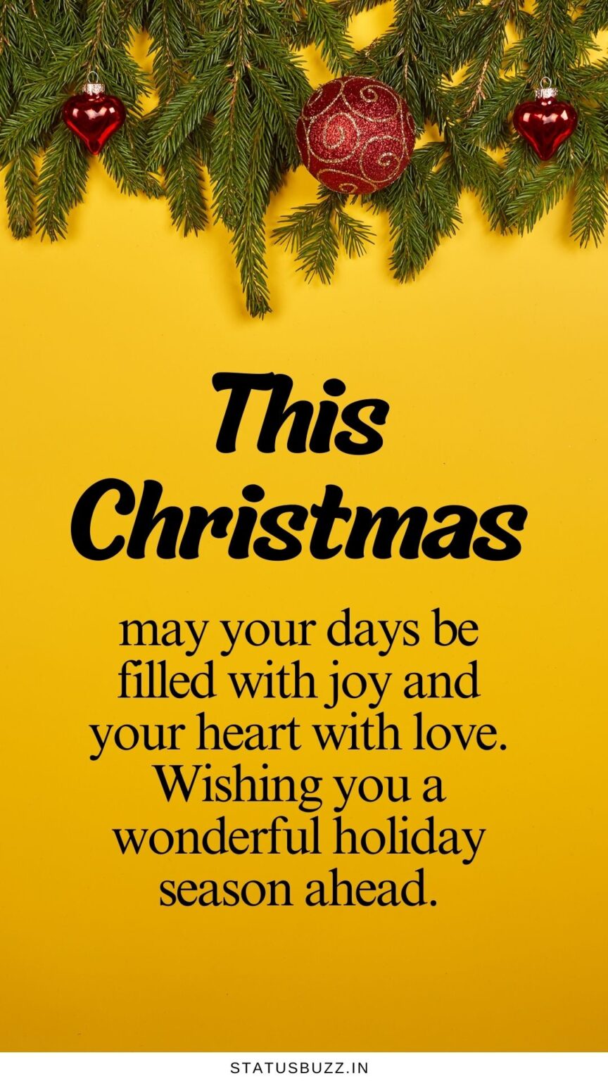 150+ Merry Christmas Card Messages for Every Occasion - StatusBuzz