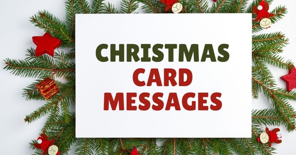 150+ Merry Christmas Card Messages for Every Occasion - StatusBuzz