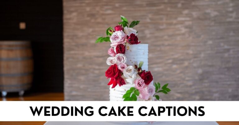 120+ Wedding Cake Captions & Quotes - StatusBuzz