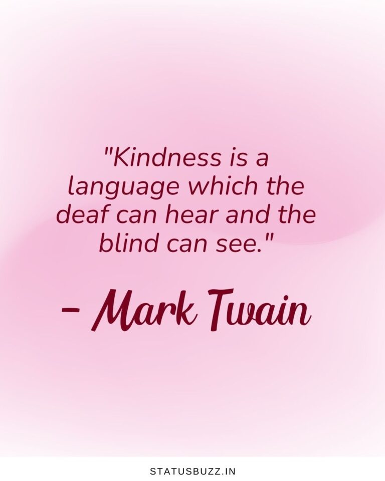 80+ Inspiring Kindness Quotes & Sayings for a Better World - StatusBuzz