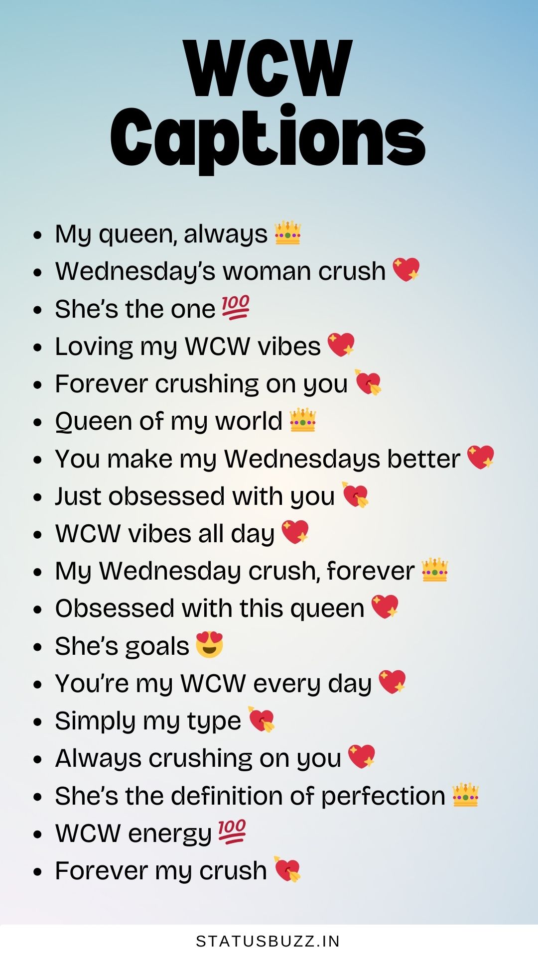 240+ Woman Crush Wednesday Captions - StatusBuzz