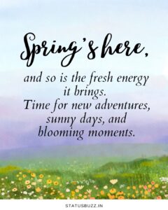 300+ Perfect Spring Captions for Every Instagram Post - StatusBuzz