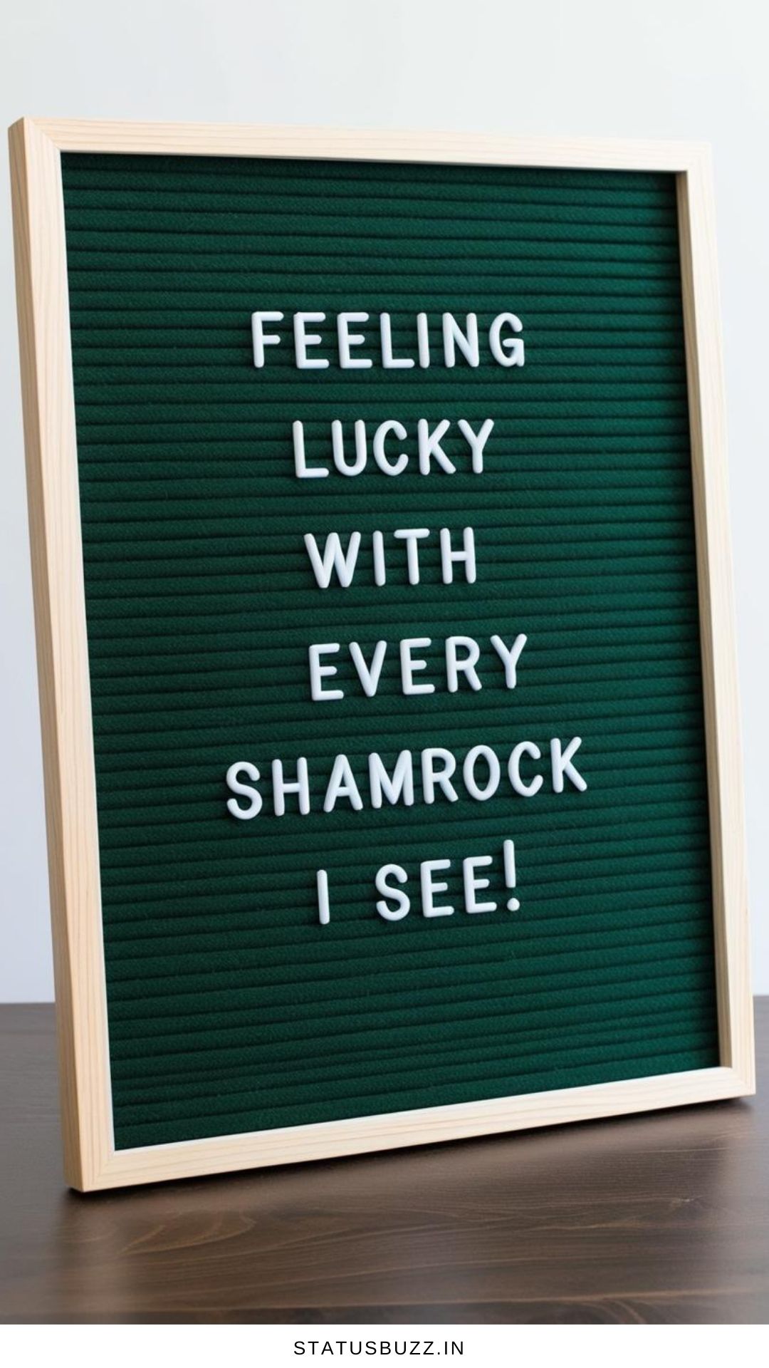 150+ St. Patrick's Day Letter Board Quotes - StatusBuzz